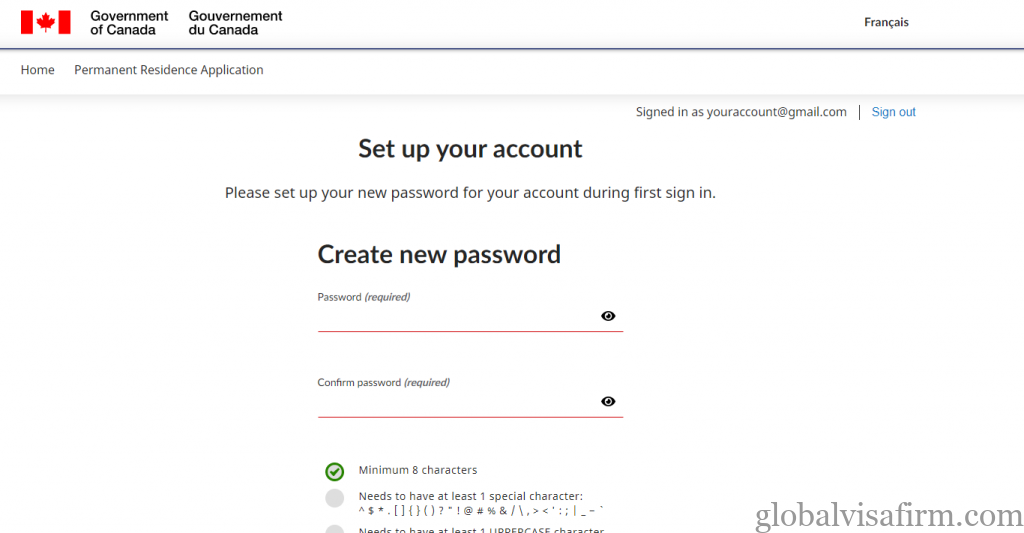 PR Confirmation Portal流程指南 | 环球通签证移民事务所